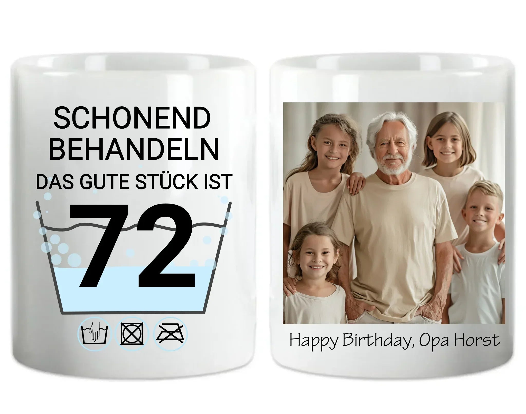 Schonend behandeln | Das gute Stück ist .... Tasse, Kissen, Poster ...